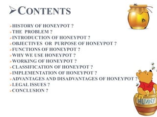 Tushar mandal.honeypot | PPTX