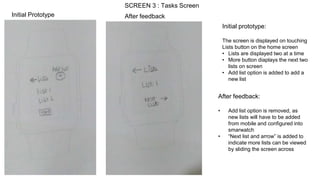 Paper prototype- Mobile app | PDF | Browsers | Computer Software and ...