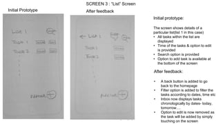 Paper prototype- Mobile app | PDF | Browsers | Computer Software and ...