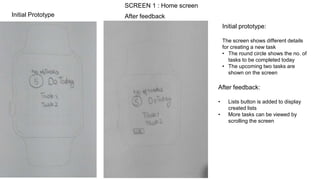 Paper prototype- Mobile app | PDF | Browsers | Computer Software and ...