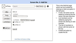 Website wirerframes | PDF