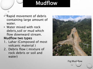 Mass wasting | PPTX