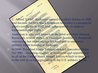 Tuskegee Airmen | PPT