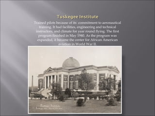 Tuskegee Airmen | PPT