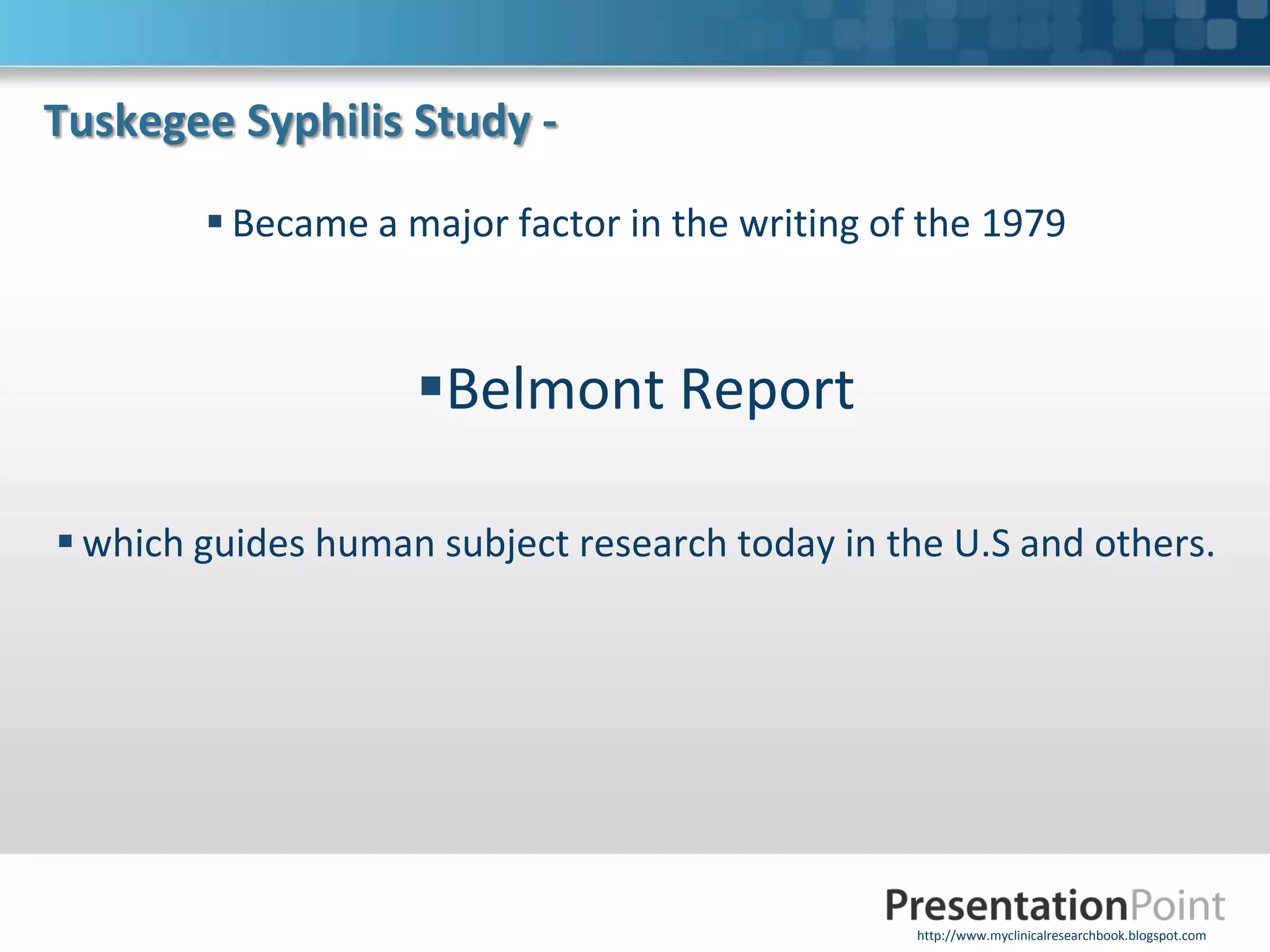 Tuskegee study | PPTX