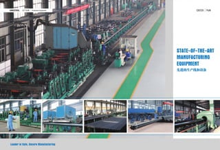 TUSPIPE BROCHURE / CATALOGUE - TIANJIN UNITED STEEL PIPE CO., LTD | PDF