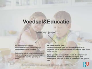 Tussen presentatie concepting | PPTX