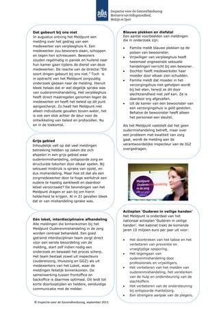 Meldpunt Oudermishandeling (IgZ) | PDF