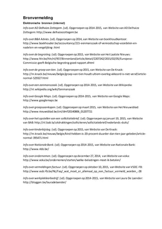 Tussentijdse bronvermelding | PDF