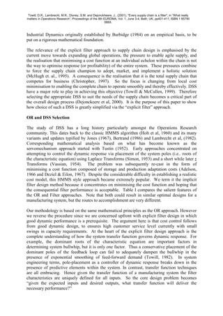 Tustin systems thinking | PDF