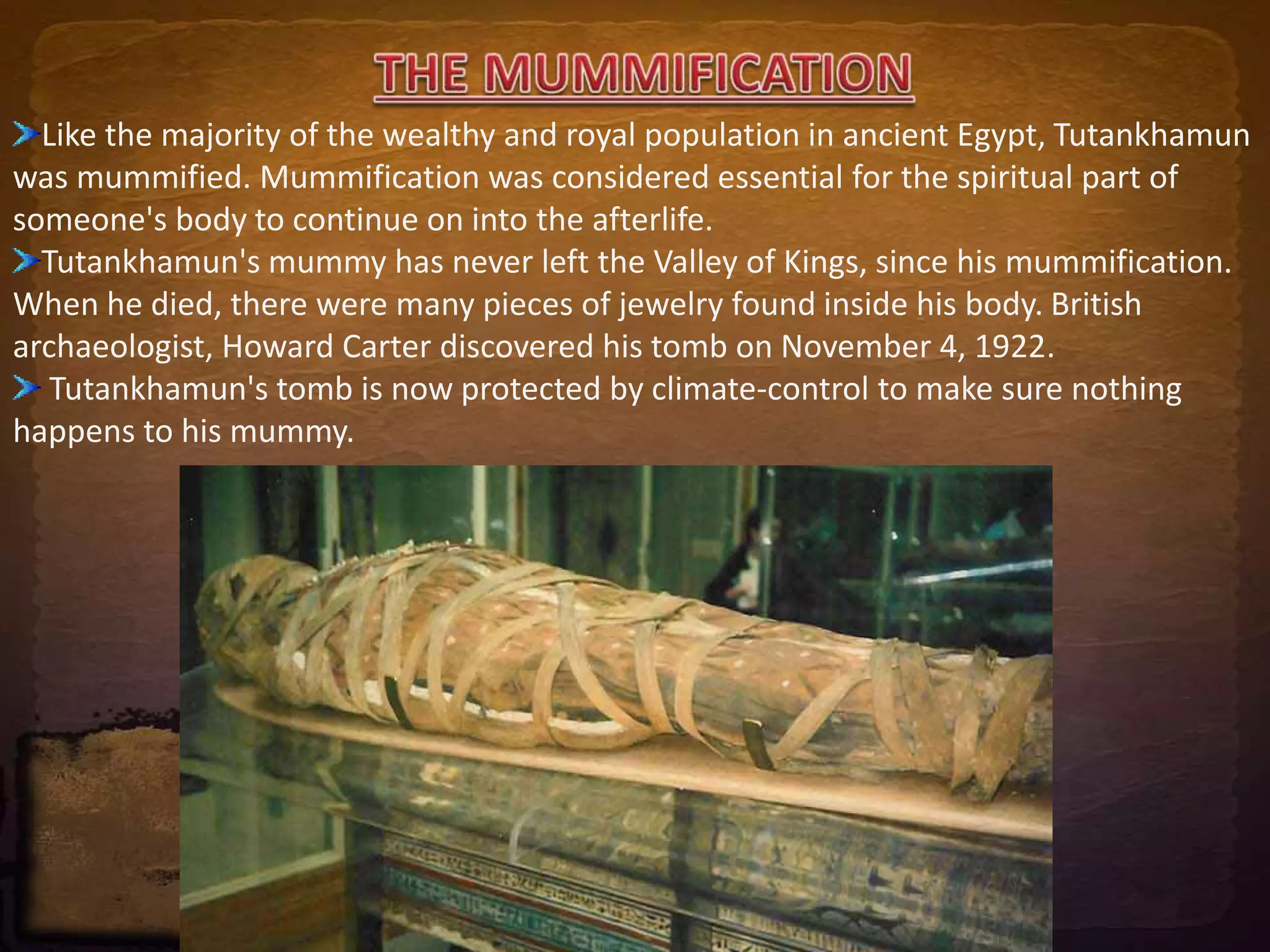 King Tut(Tutankhamun) | PPTX