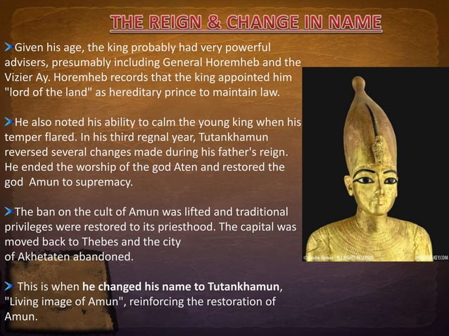 King Tut(Tutankhamun) | PPTX