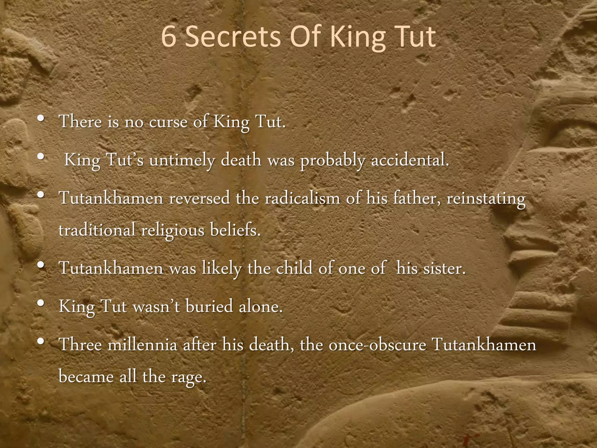 Dicovering of Tut | PPTX