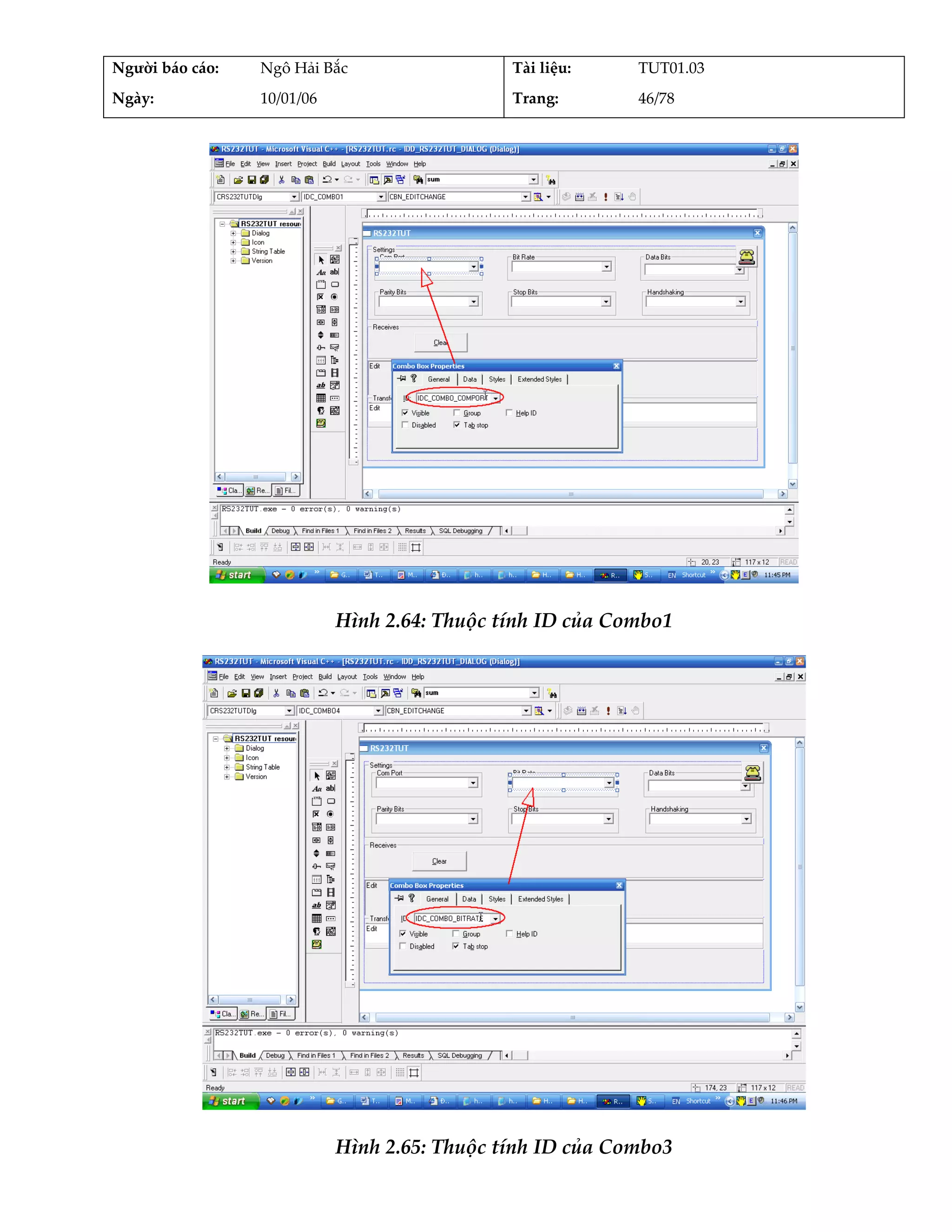 Tut01.03.Pvn.Nohb.Giao Tiep Qua Cong Rs232 | PDF