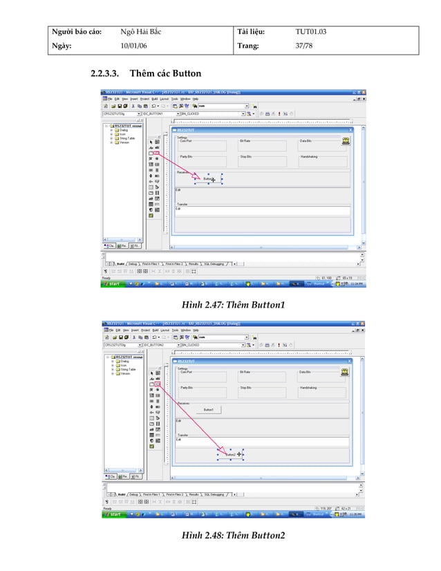 Tut01.03.Pvn.Nohb.Giao Tiep Qua Cong Rs232 | PDF