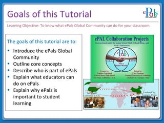 Introduction to the ePals GlobalCommunity | PPT