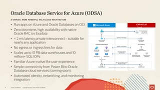 Oracle CloudWorld 2023 - Multi-cloud App Dev for Java Devs with Microsoft Azure and OCI | PDF ...