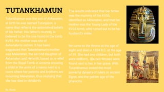 Tutankhamun by 2eso b estrella olivares 201920 | PDF