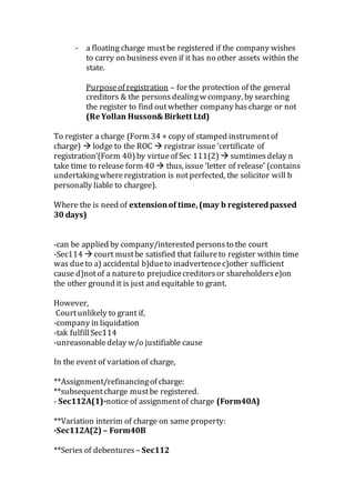 Association Law - Charge | DOCX | Home Financing | Personal Debt