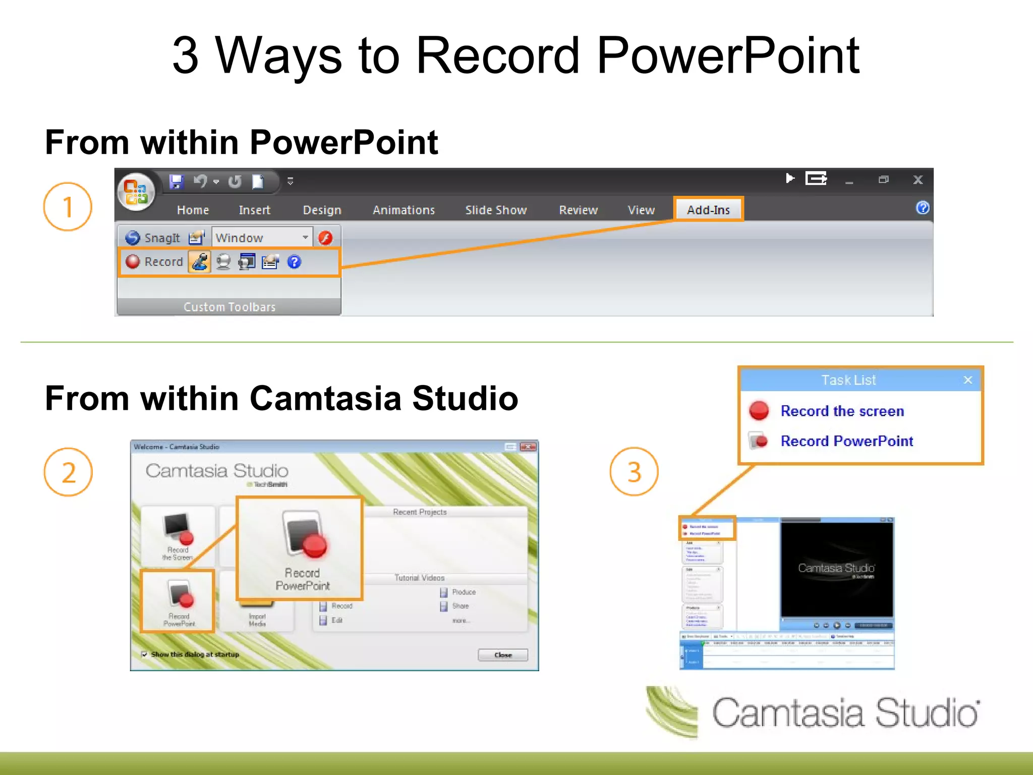 Tuto De Camtasia | PPT