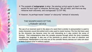The Significance of the Literary Devices in Act 5 in A Midsummer Night ...