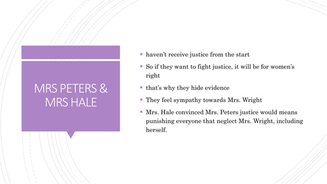 TRIFLES : Theme | PPTX