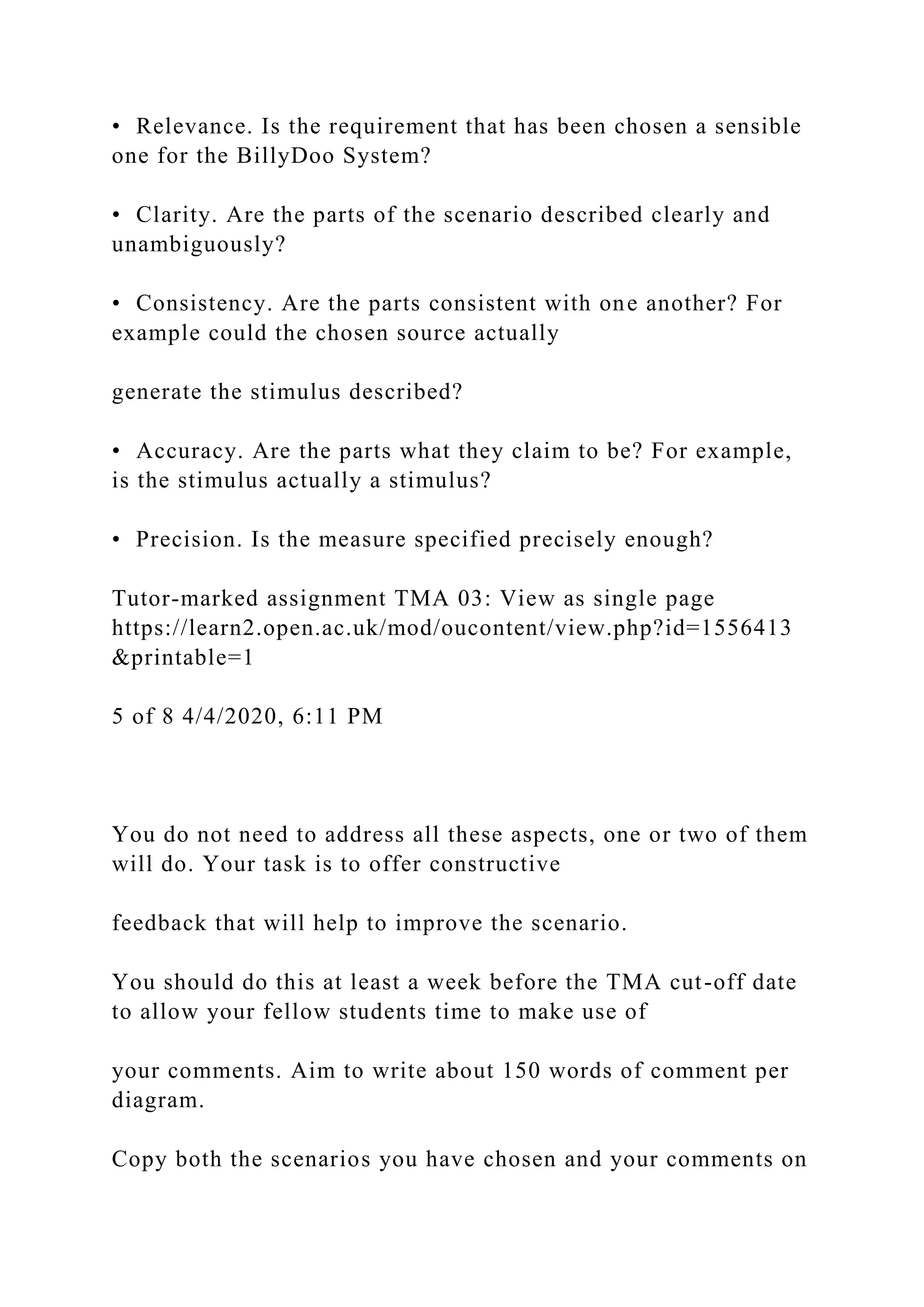 Tutor-marked assignment TMA 03 Printable page generated Saturd.docx ...