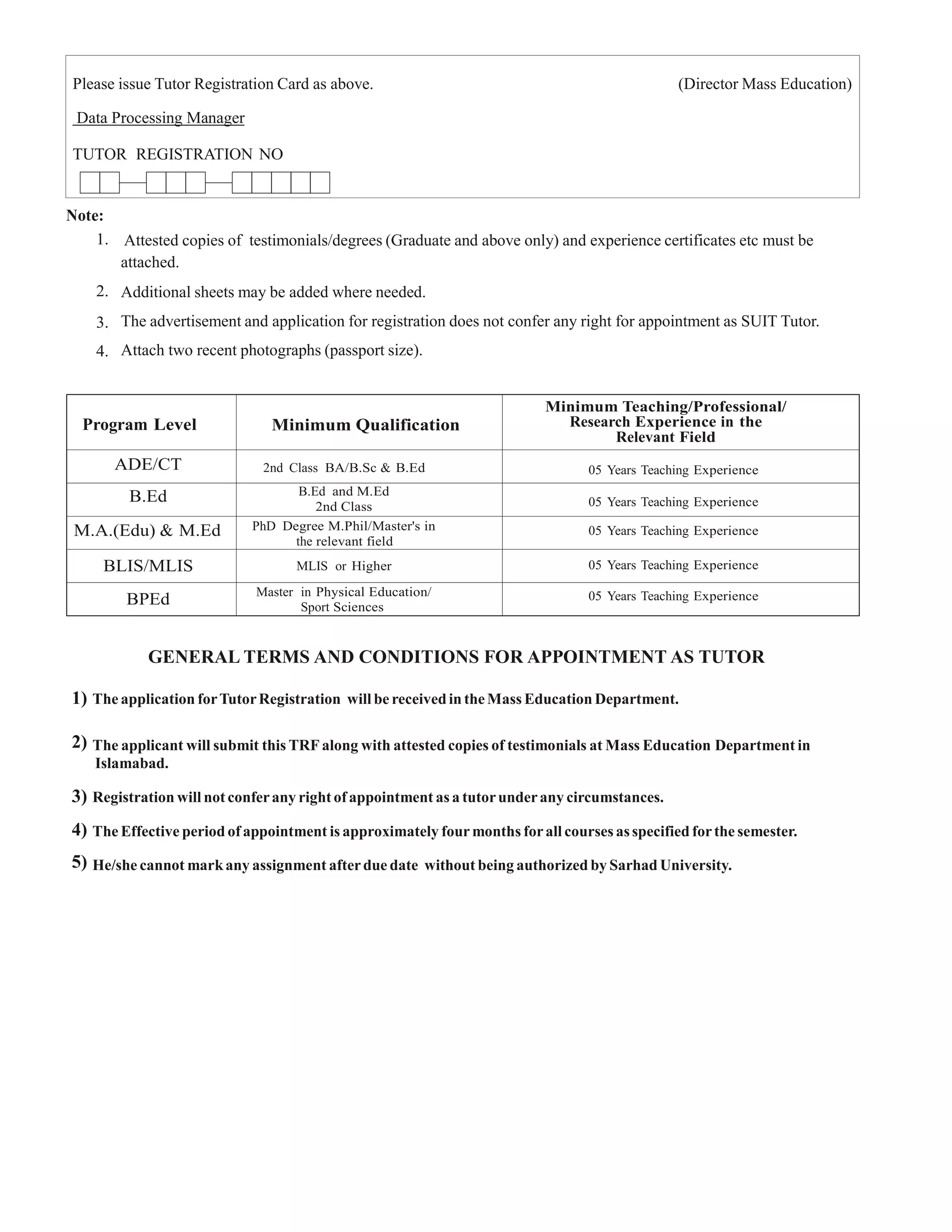 Tutor registration-form-1 | DOCX