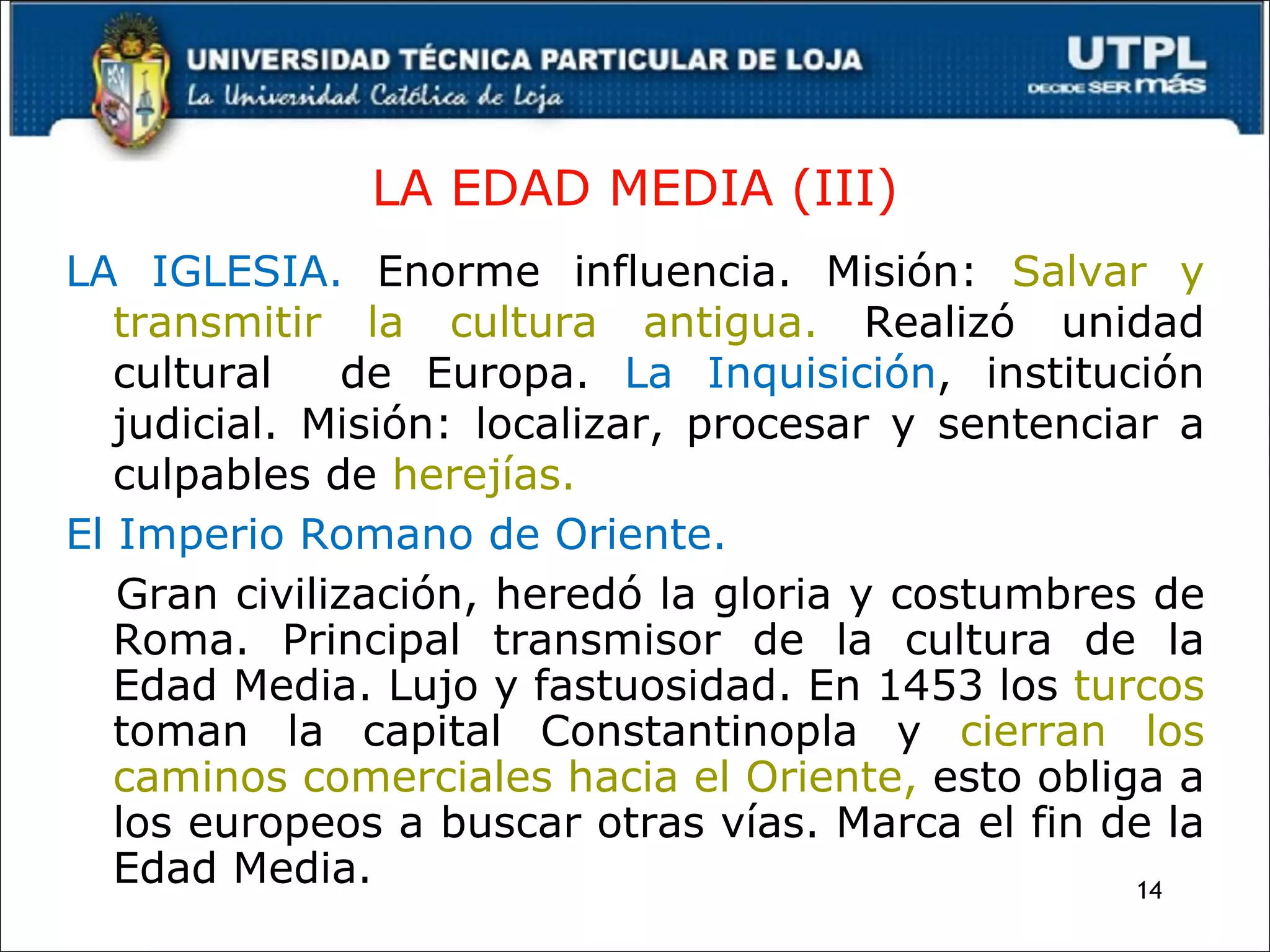 Historia Universal | PPT