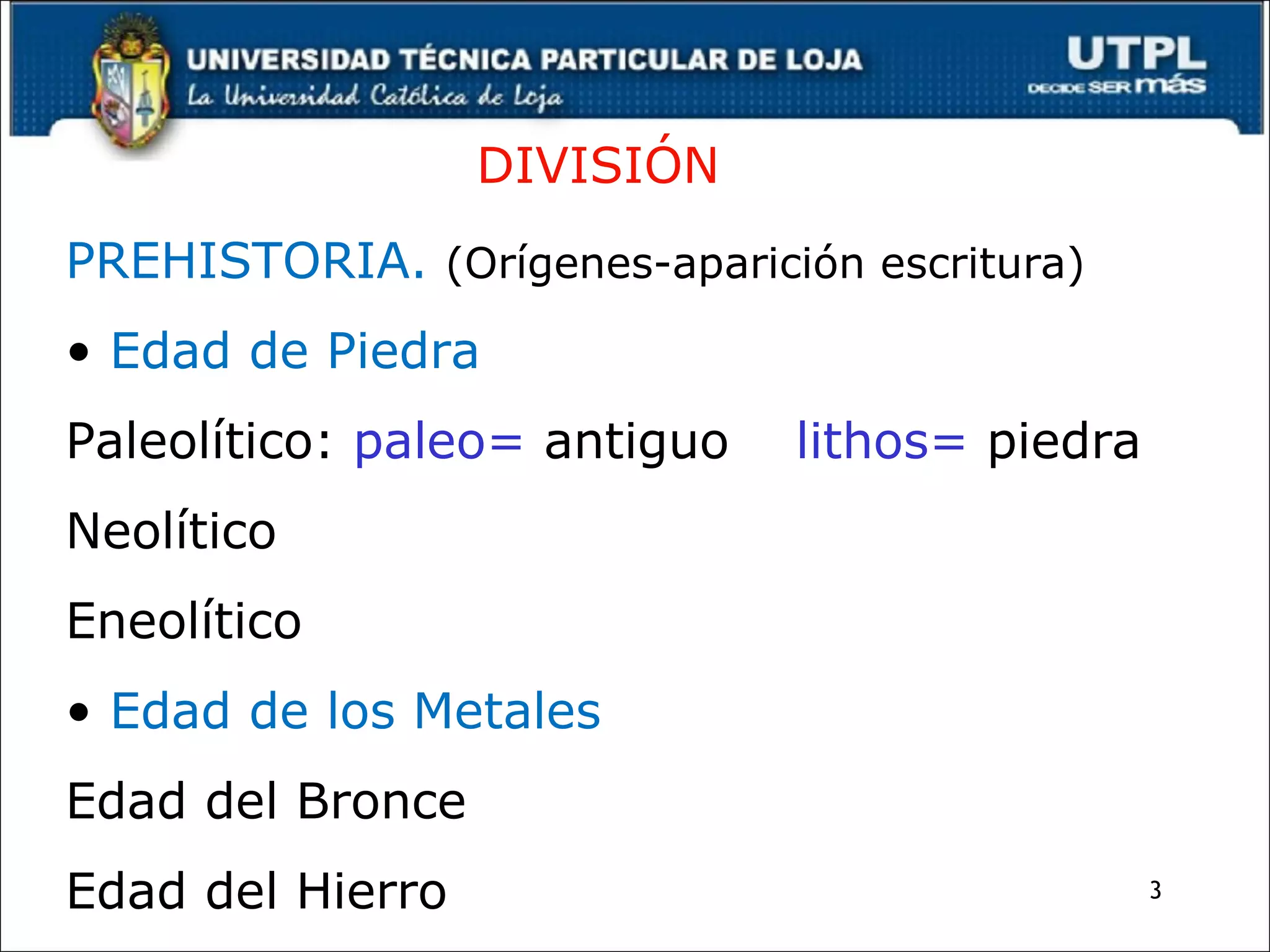 Historia Universal | PPT