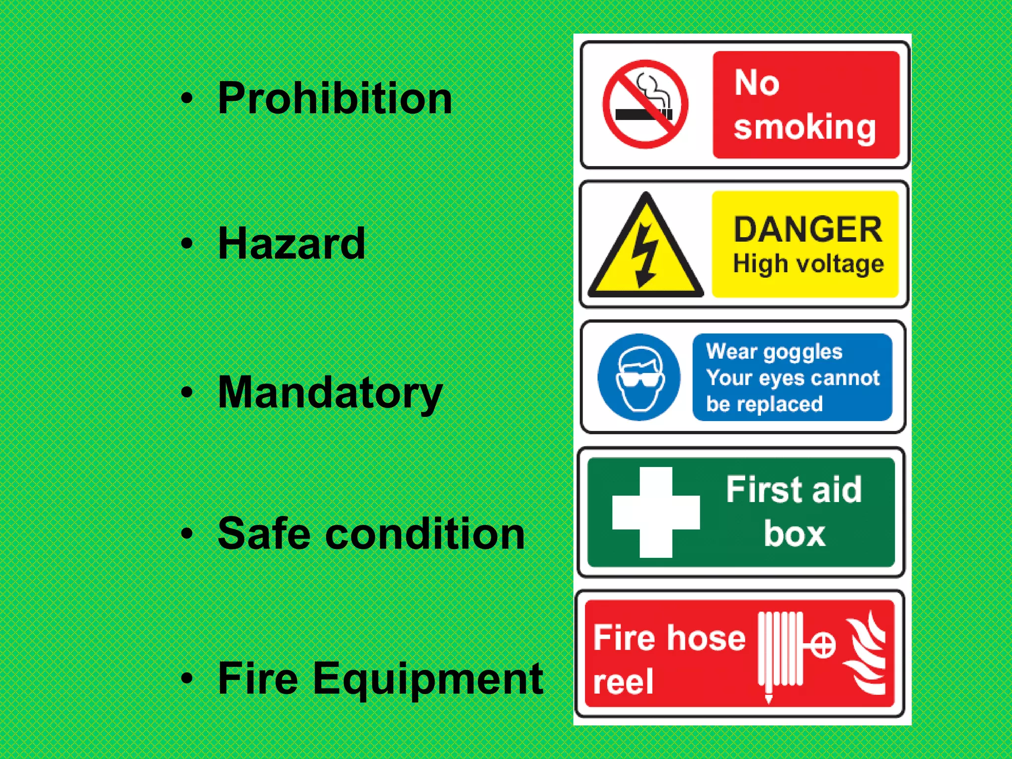 Tutor core 01 fire and safety signs | PPT