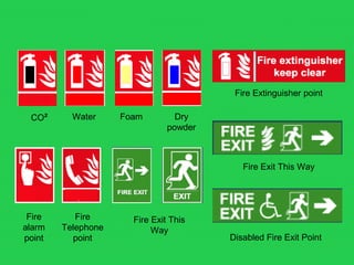 Tutor core 01 fire and safety signs | PPT