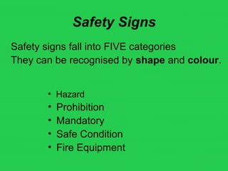Tutor core 01 fire and safety signs | PPT