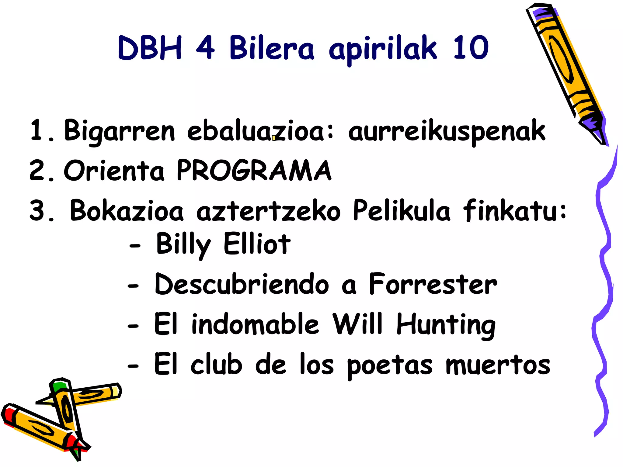 Tutoretza dbh4 13 04-10 | PPT