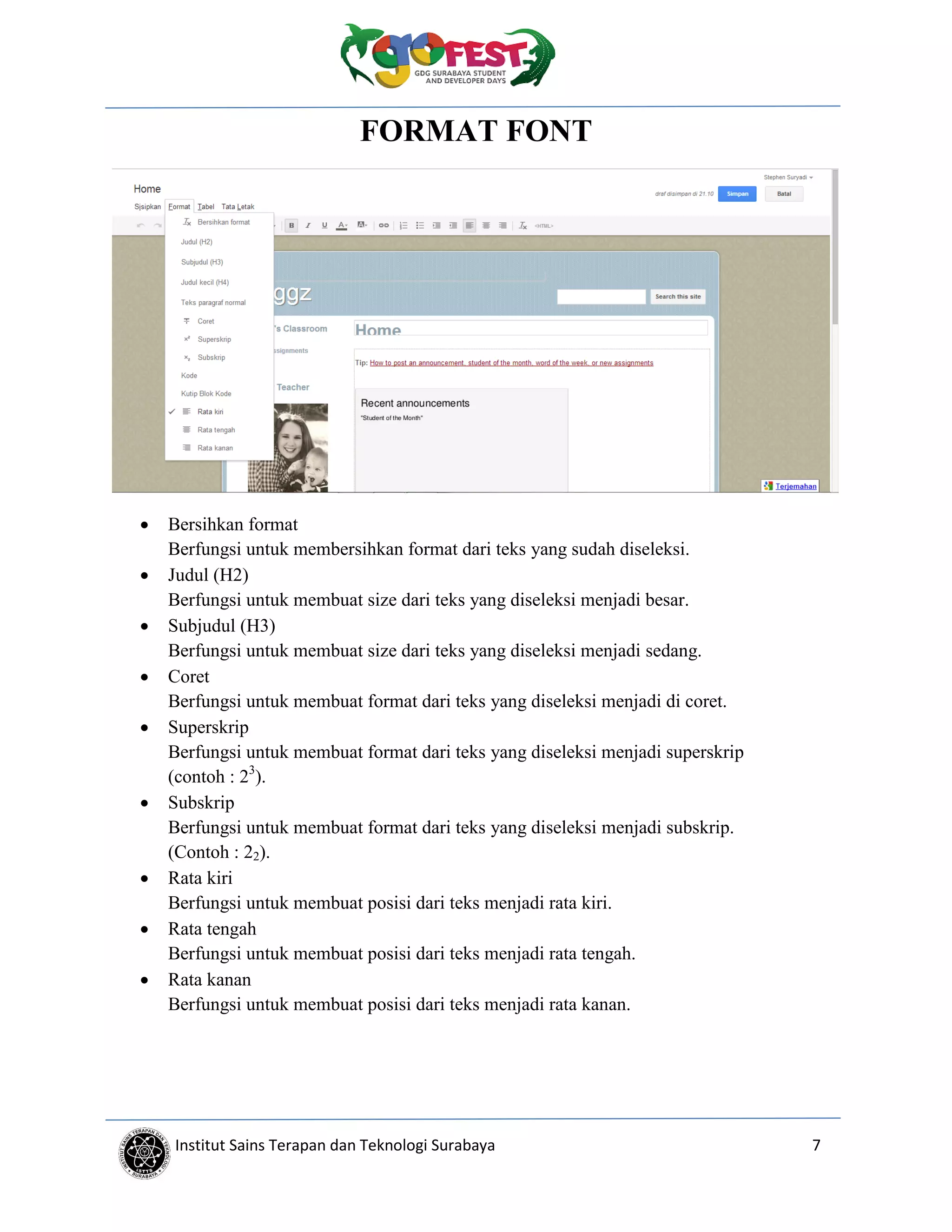 Tutor google site | PDF