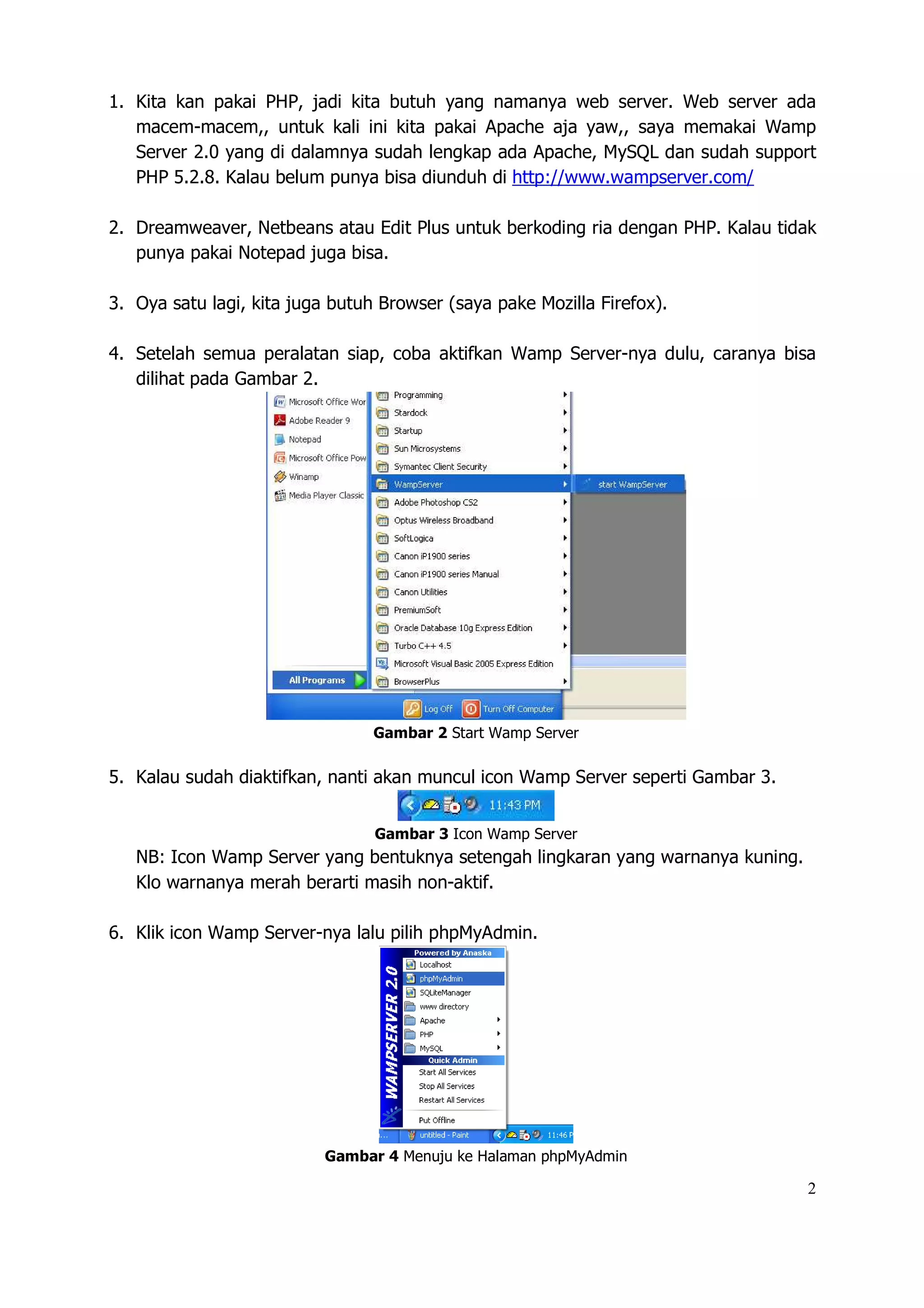 Tutoria contohl-koneksi-php-mysql | PDF
