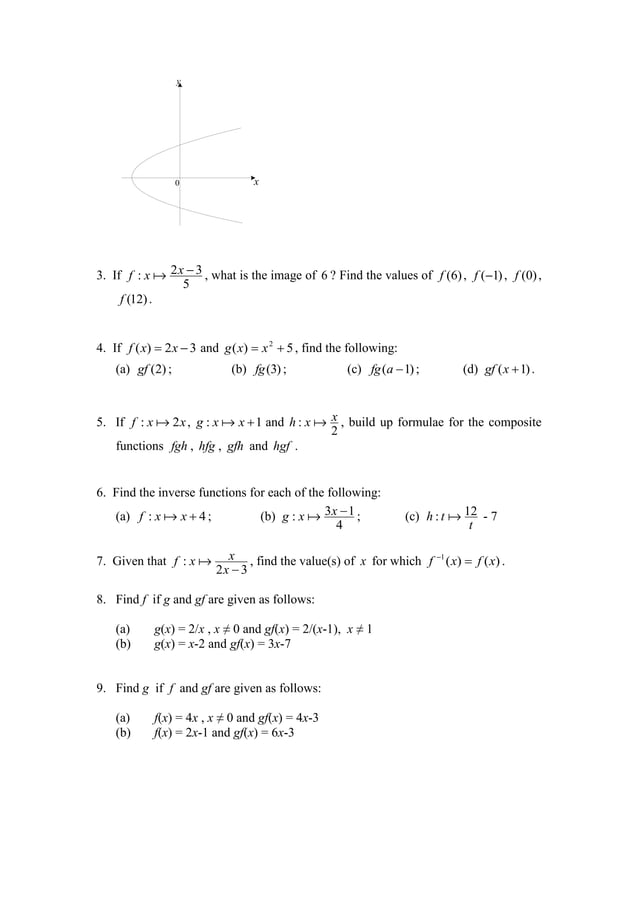 Calculus :Tutorial 1 | PDF