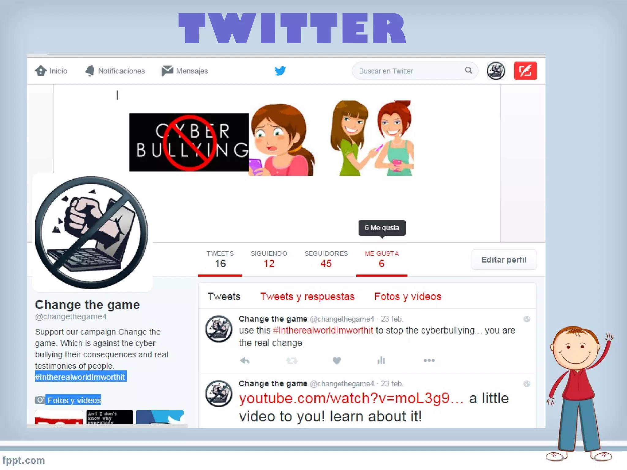 Tutoria diapositivas english compaing | PPT