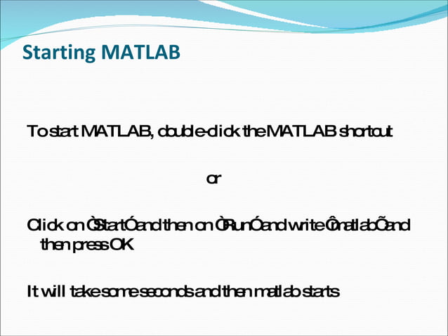 Matlab Basic Tutorial