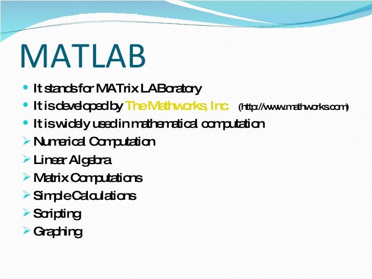 Matlab Basic Tutorial