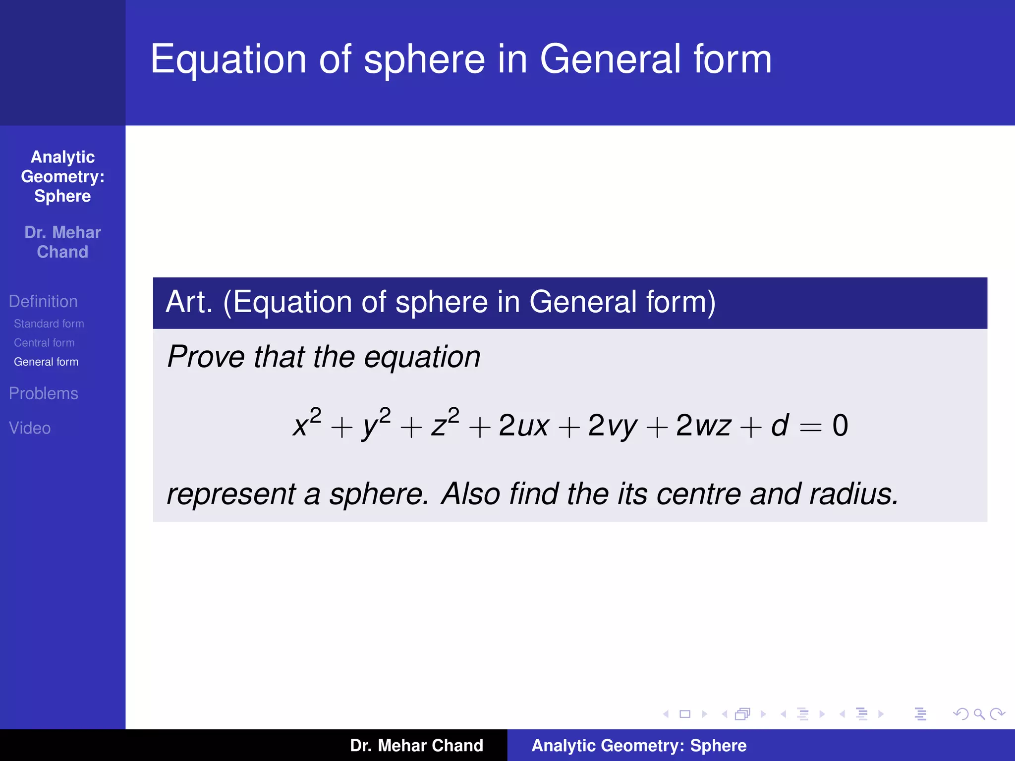 Tutorial 1: The sphere | PDF