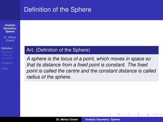 Tutorial 1: The sphere | PDF | Physics | Science