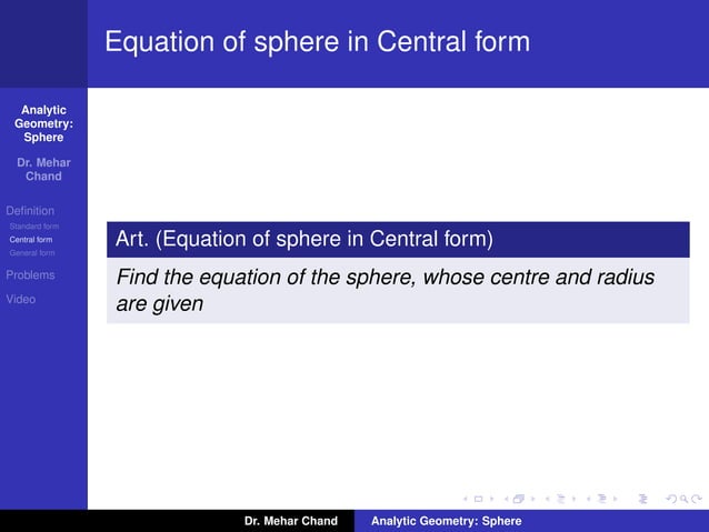 Tutorial 1: The sphere | PDF | Physics | Science