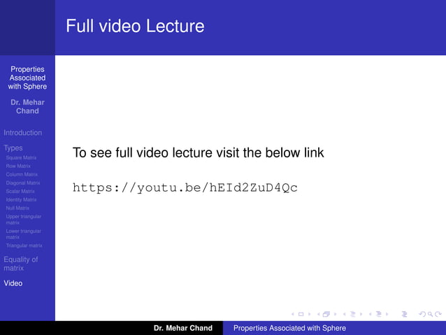 Tutorial 1:Basic Mathematics: Matrices | PDF