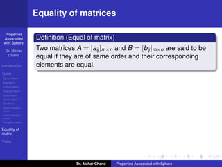 Tutorial 1 Matrices | PPT