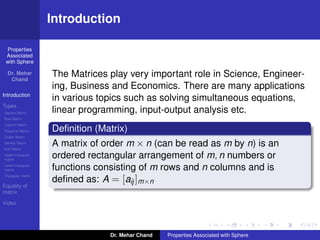 Tutorial 1 Matrices | PPT