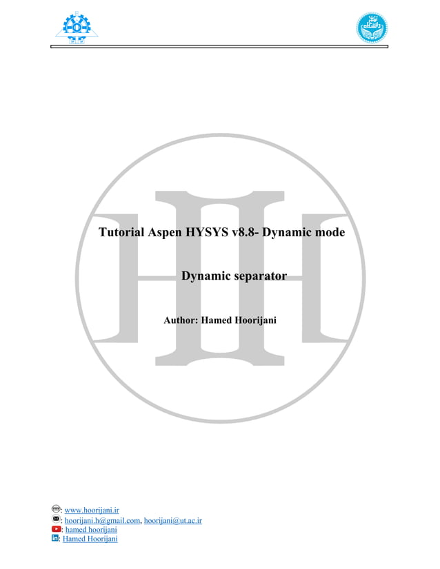 Tutorial on Aspen Hysys Dynamics - Separator level controller | PDF | Chemistry | Science