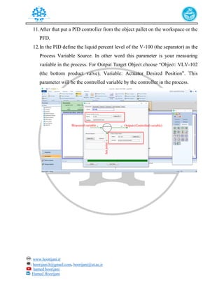 Tutorial on Aspen Hysys Dynamics - Separator level controller | PDF