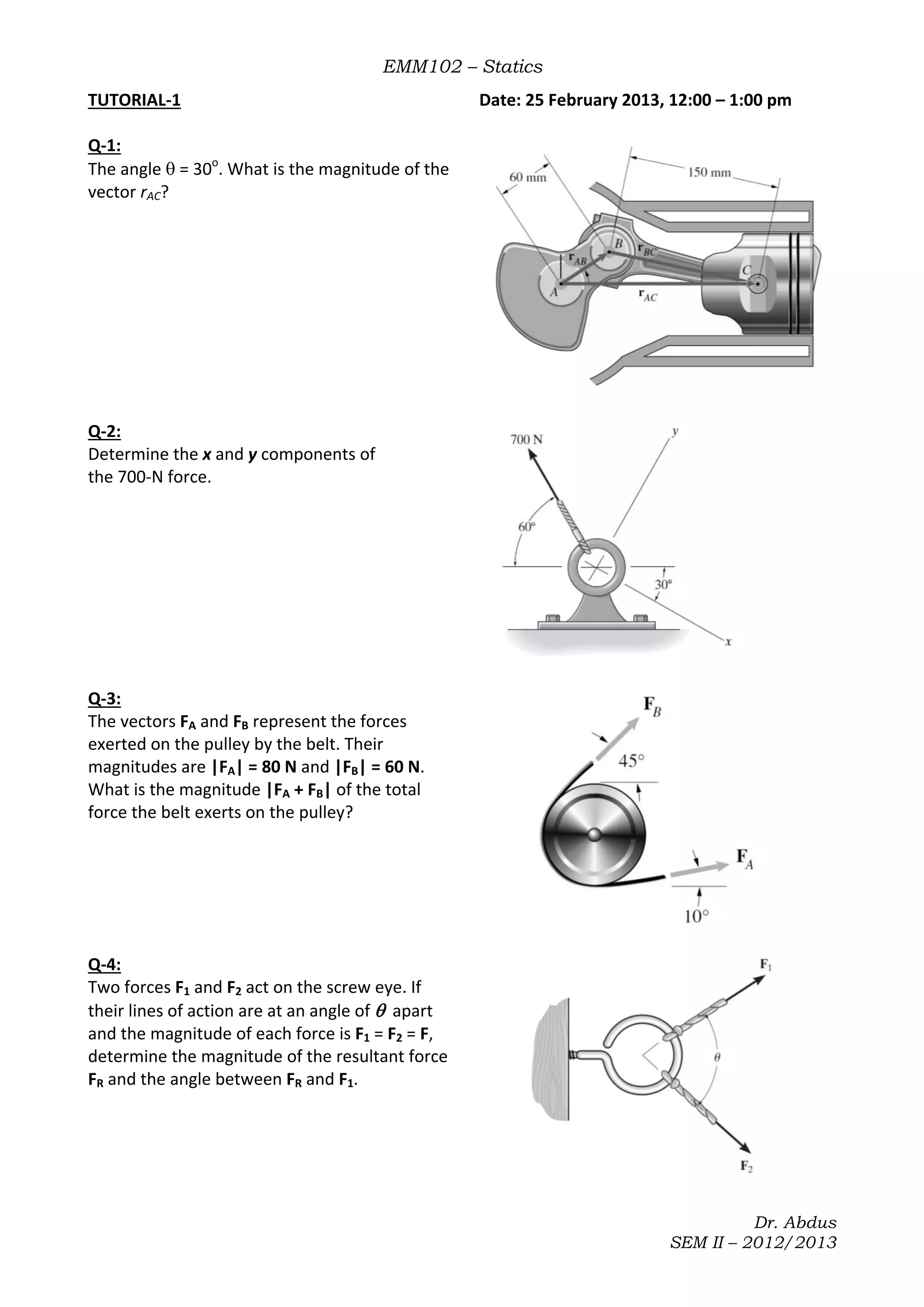 Tutorial 1 Question Pdf 1881