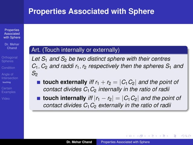 Tutorial 10 Properties Associated with Sphere | PDF | Physics | Science